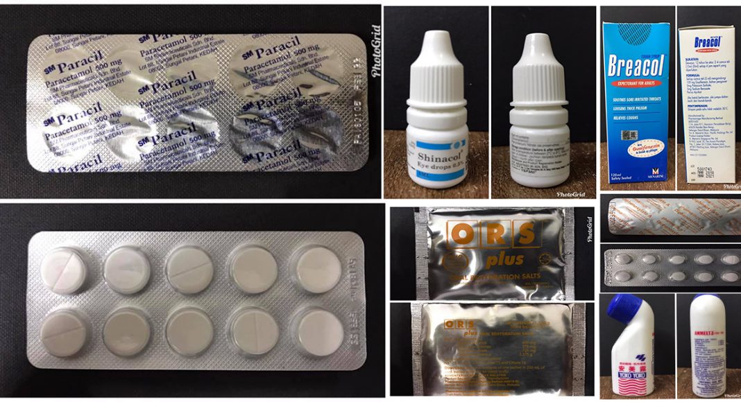 15 Jenis Ubat Yang Wajib Kita Simpan Di Rumah Sebagai 'First Aid Kit'