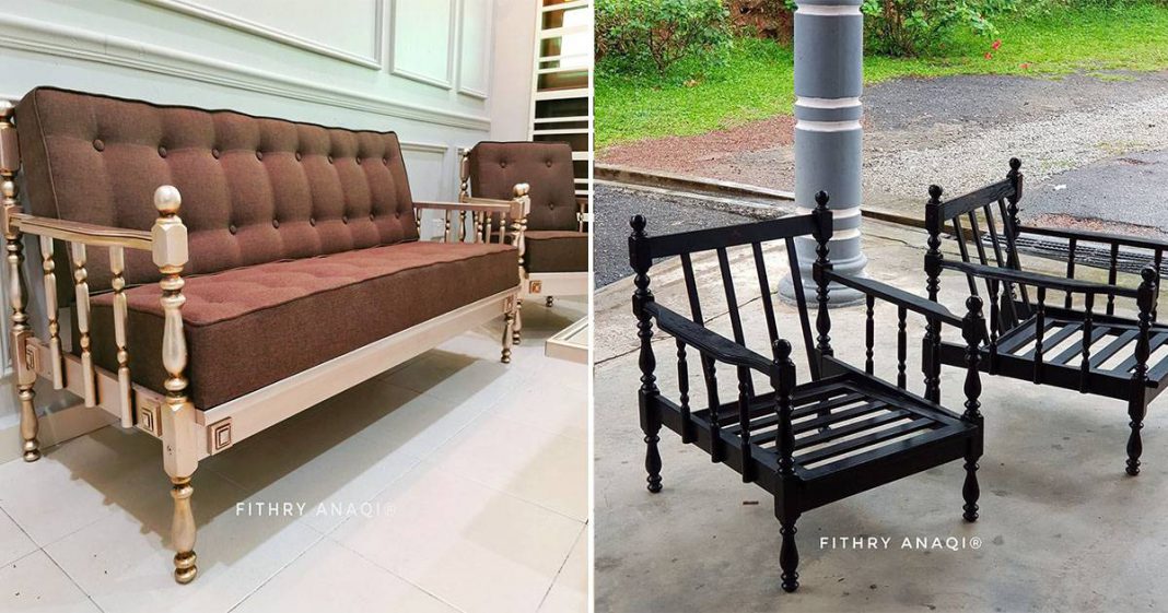 Jangan Buang Kerusi Kayu Ini, Boleh Ubah Suai Jadi Kerusi Moden Yang ...