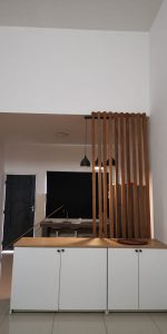 Idea Divider Dari Kayu Pallet Untuk Lindung Ruang Dapur. Mudah Boleh ...