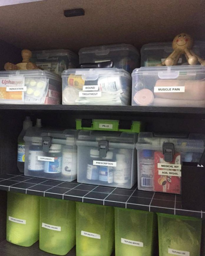 Ini Caranya Tutorial Mudah Simpan & Label Ubat Ikut Kategori Sakit ...