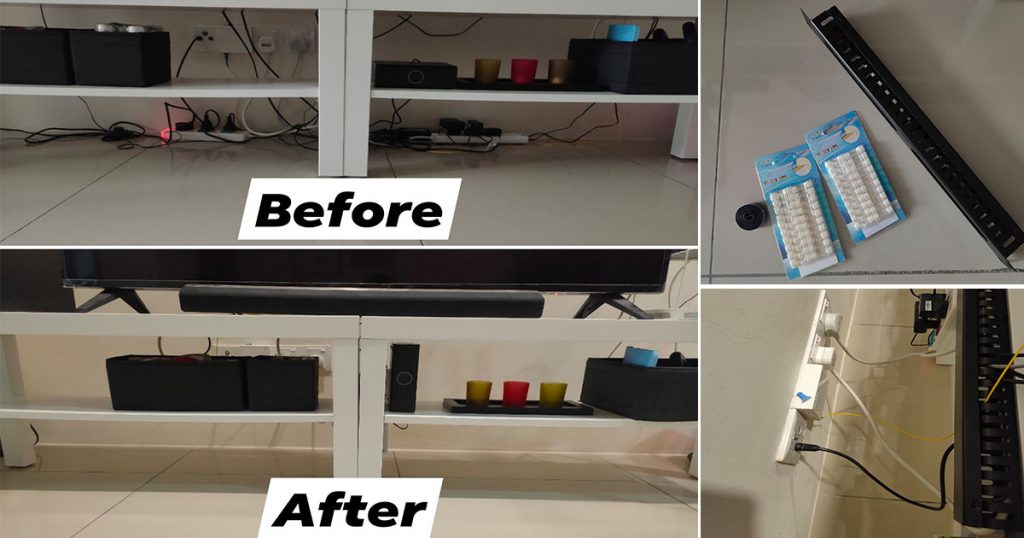 Cara Urus Wayar Berselirat Di Kabinet TV, Guna Alat Ini Supaya Kemas ...