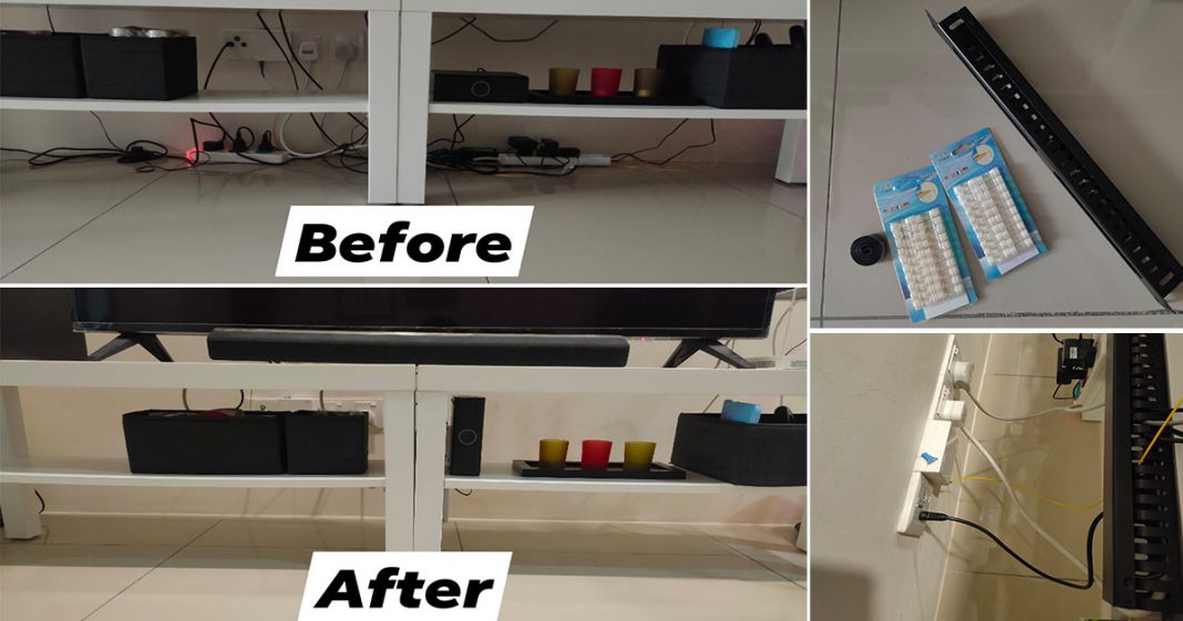 Cara Urus Wayar Berselirat Di Kabinet TV, Guna Alat Ini Supaya Kemas ...