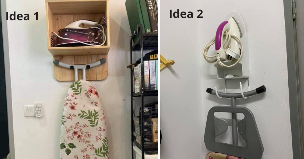 Idea Simpan Ironing Board Supaya Tak Makan Ruang & Kemas!