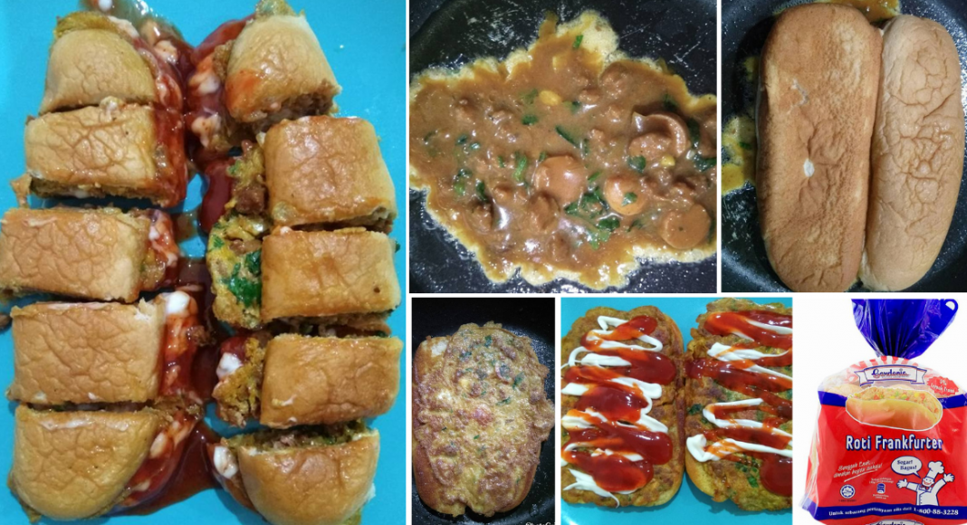 Roti John Buat Sendiri, Rasa Lagi Sedap. Tak Perlu Dah Beratur Di Bazar ...