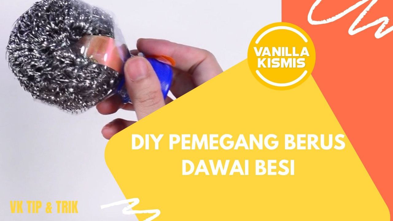 DIY Pemegang Berus Dawai Besi, Mudahkan Proses Mencuci Kuali Berkarat ...