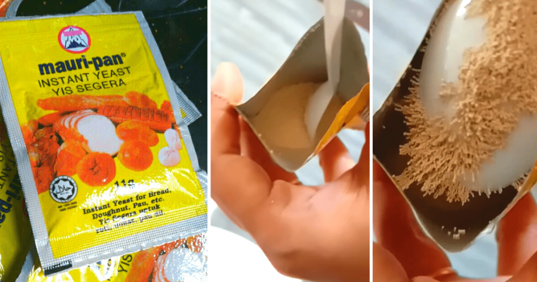 Uji Yis Dengan Sudu Plastik Dulu Sebelum Guna, Yis Kena Aktif Baru Doh ...