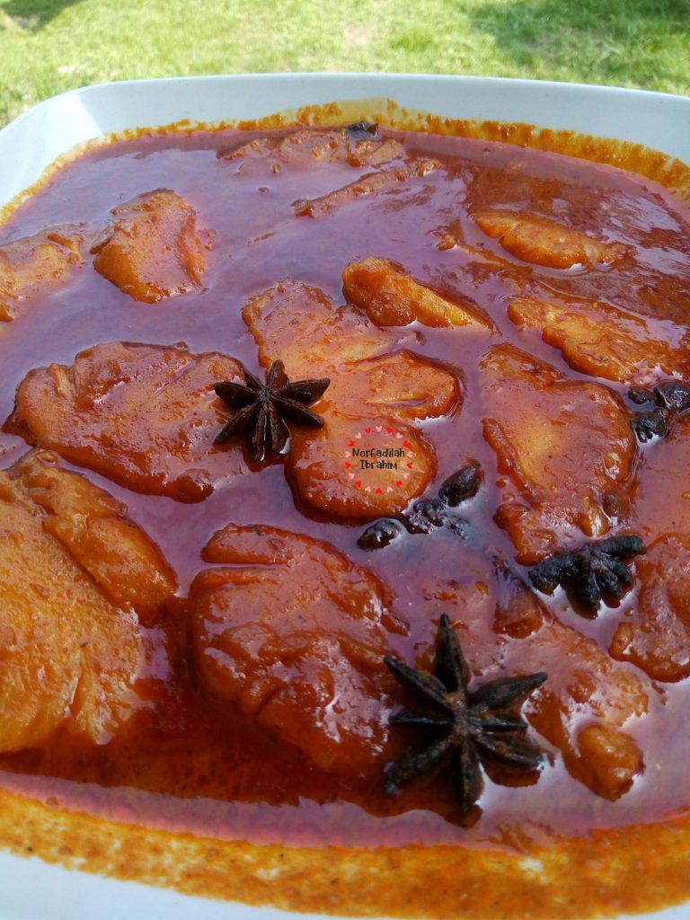 Cara Buat Pajeri Nenas Yang Sedap Dan Pekat Tanpa Santan