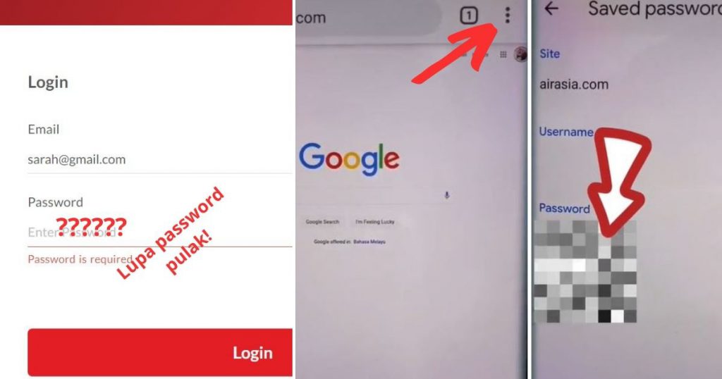 Cara 'Trace' Semula Password Yang Digunakan Jika Terlupa. Tak Perlu ...