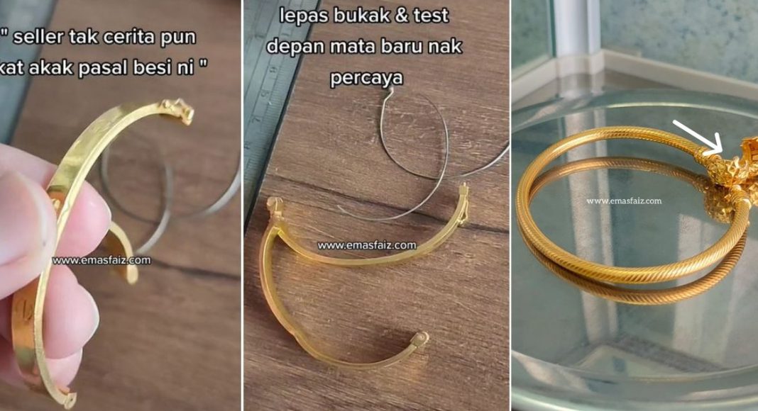 Dalam Bangle Emas Memang Ada Besi, Kena Tahu Sebelum Beli. Ini ...