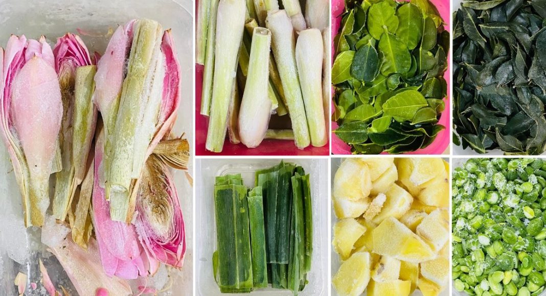 Segala Jenis Daun Termasuk Bunga Kantan, Halia, Serai Semuanya Boleh ...