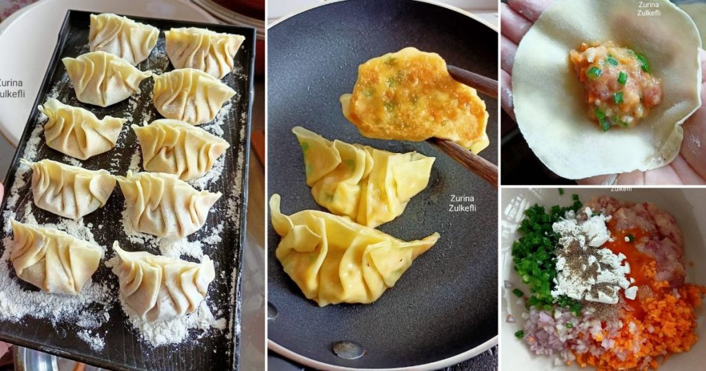 Step By Step Buat Dumpling Ayam, Berbaloi Buat Sendiri. Dapat Banyak!