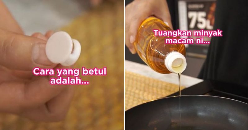 Selama Ini Buang, Rupanya Tab Tarik Botol Minyak Ini Ada Kegunaannya ...
