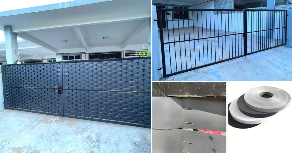 'Sulam' Guna PVC Edging, Cara Bajet Ubah Pintu Pagar Biasa Jadi Lebih ...