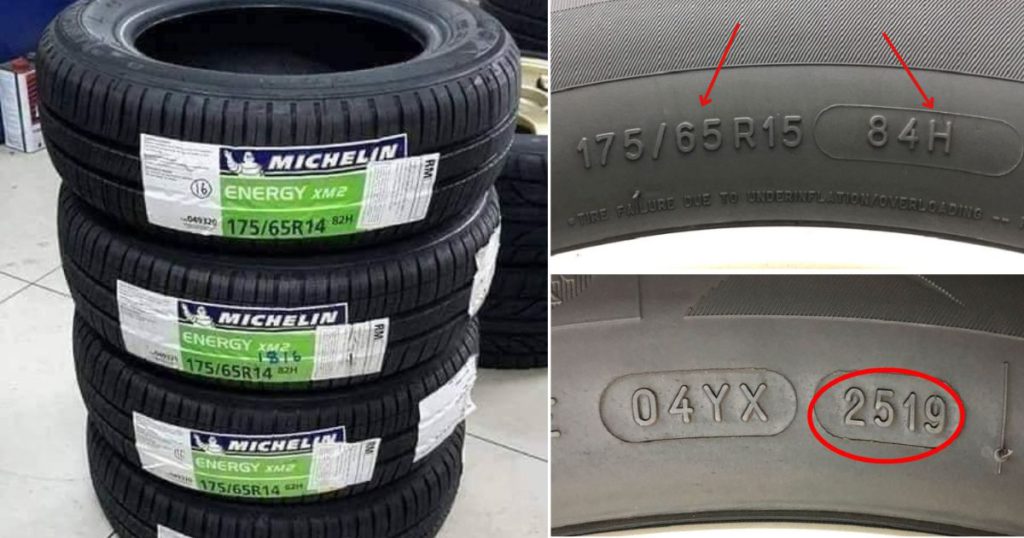 Cara Baca Kod Pada Tayar Kereta Supaya Tak Terbeli Tayar 'Expired ...