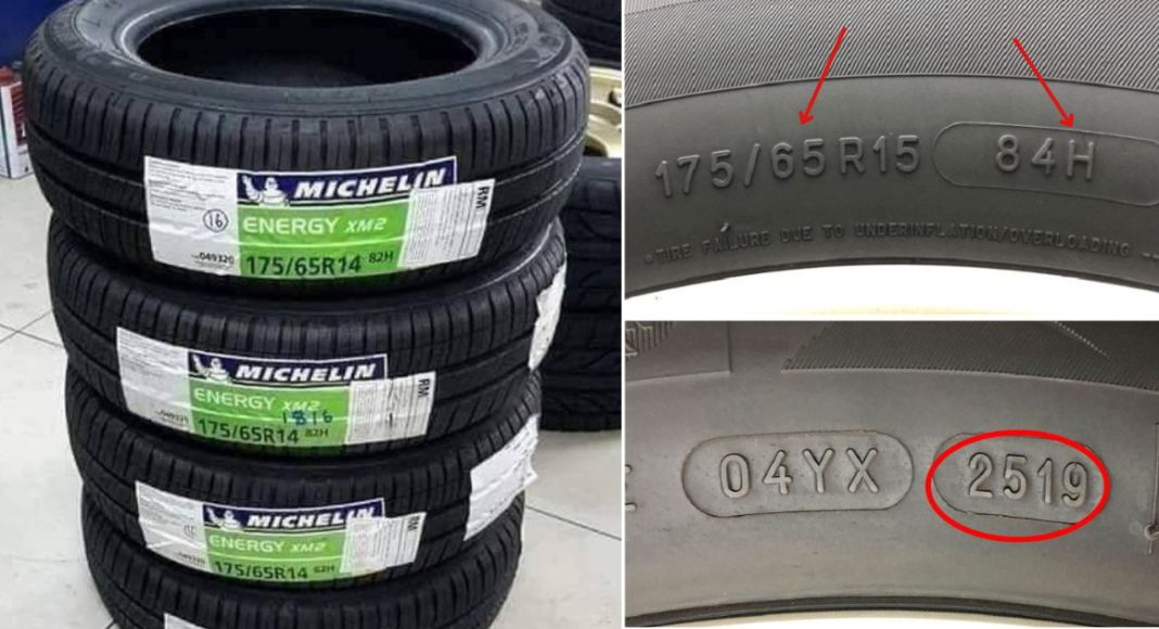Cara Baca Kod Pada Tayar Kereta Supaya Tak Terbeli Tayar 'Expired ...