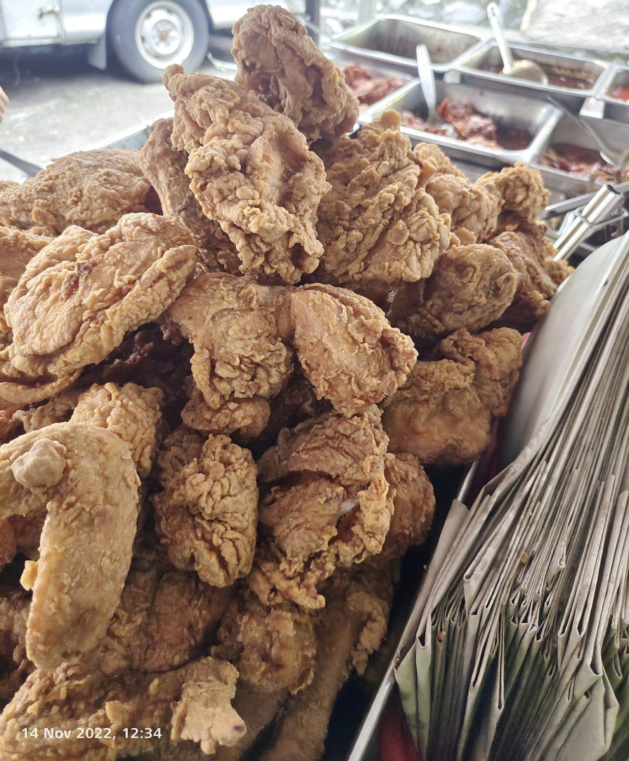 Cara Buat Ayam Goreng Salut Tepung Rangup. Nak Jimat Tepung Bancuh ...