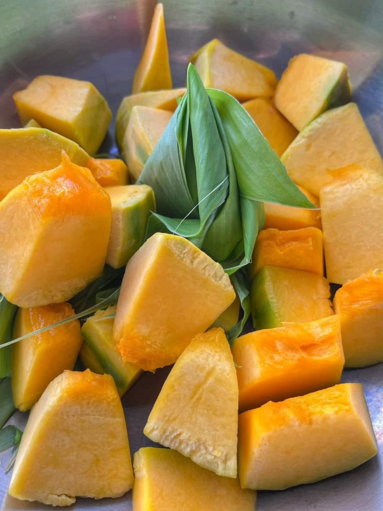 Cara Buat Labu Masak Lemak, Lauk Paling Mudah. Tak Guna Bawang & Cili ...