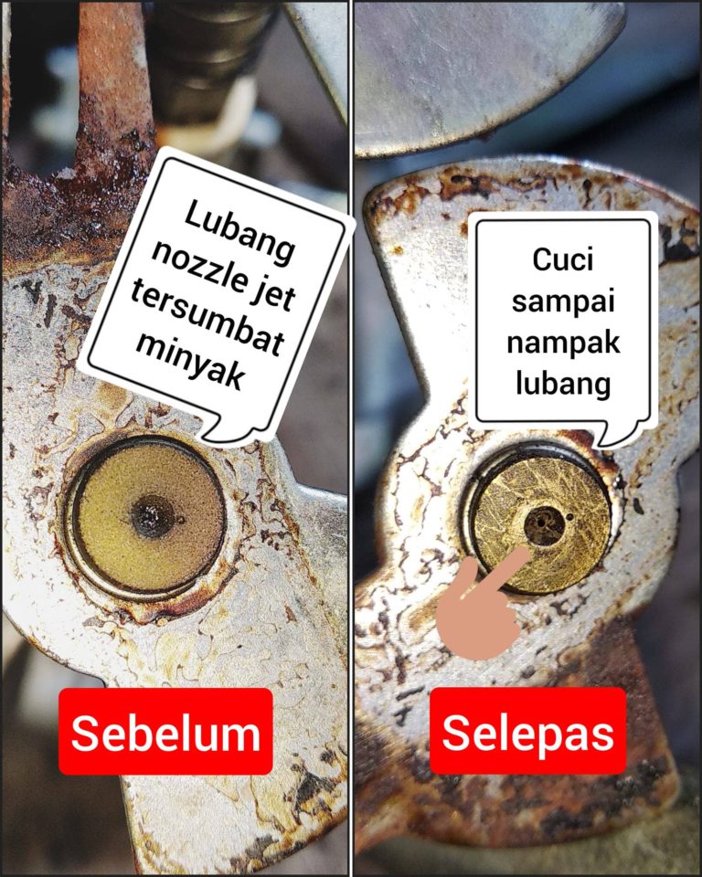 Cara Servis Dapur Gas Kalau Api Dah Makin Kecil. Boleh Guna Cara Ini ...
