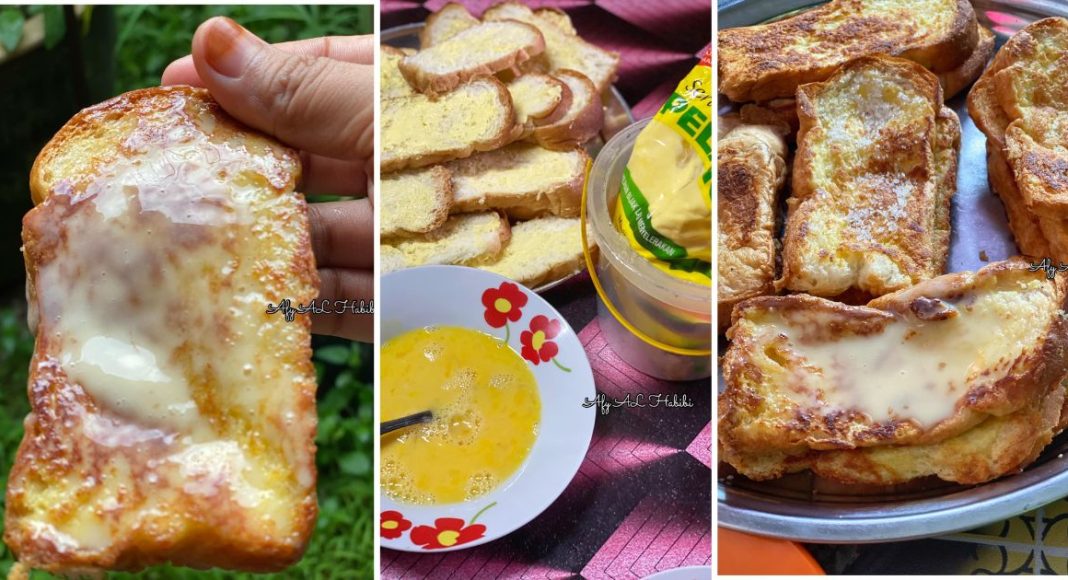 Roti Butut Bakar, Sarapan Cara Orang Kampung Yang Melting Sangat