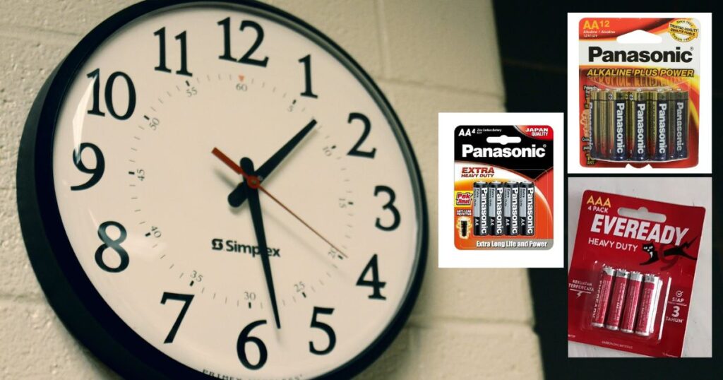 Nak Tukar Bateri Jam Dinding, Guna Jenis Ini Baru Sesuai. Kalau Salah ...