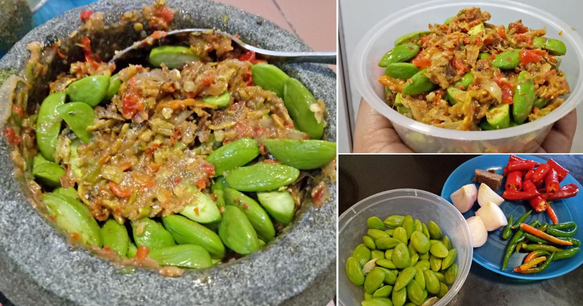 Cara Buat Sambal Totok Jawa Dengan Petai Rangup. Sedapnya Tak Terkata ...