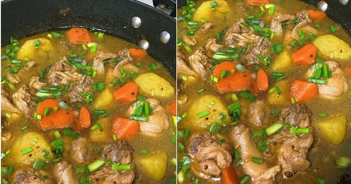 Cara Buat Stew Ayam Kuah Pekat Sedap Dihirup. Nampak Macam Sup Tapi Bukan