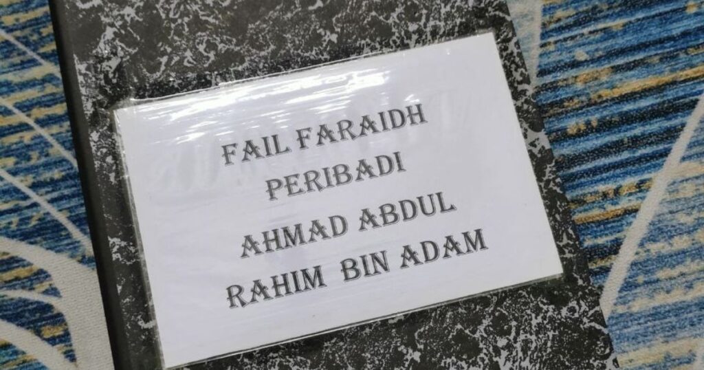 Ketua Keluarga Wajib Sedia Fail Faraid Peribadi, Ini Info Perlu Ada ...